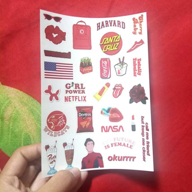 Jual STICKER TUMBLR (BEBAS CUSTOM) | Shopee Indonesia