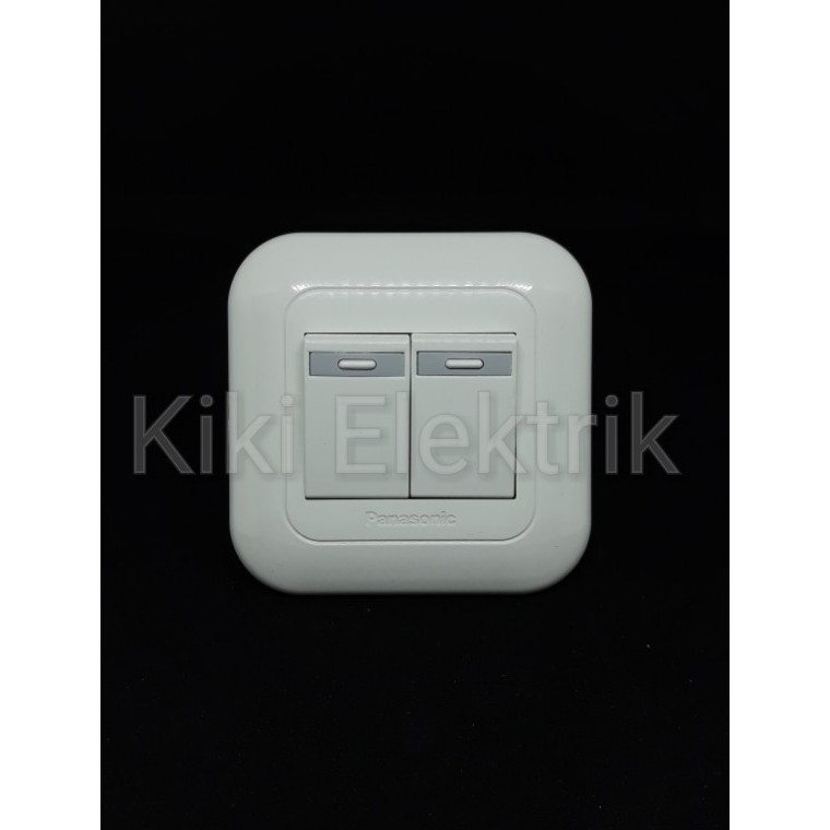 Jual Saklar Panasonic Double ( seri / isi 2 ) | Shopee Indonesia