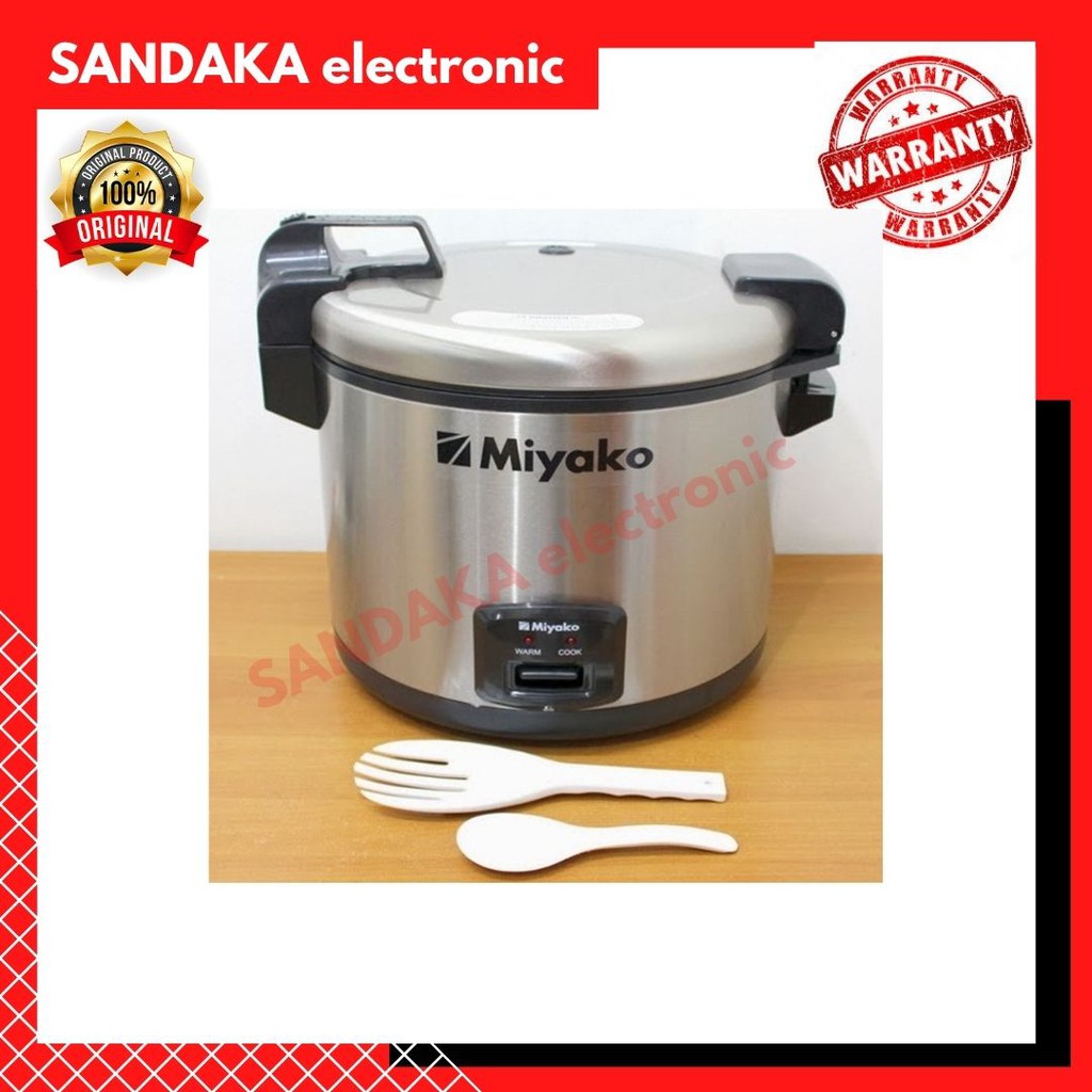 Jual Miyako MCG 171 penanak nasi jumbo 6 Liter magicom rice cooker ...