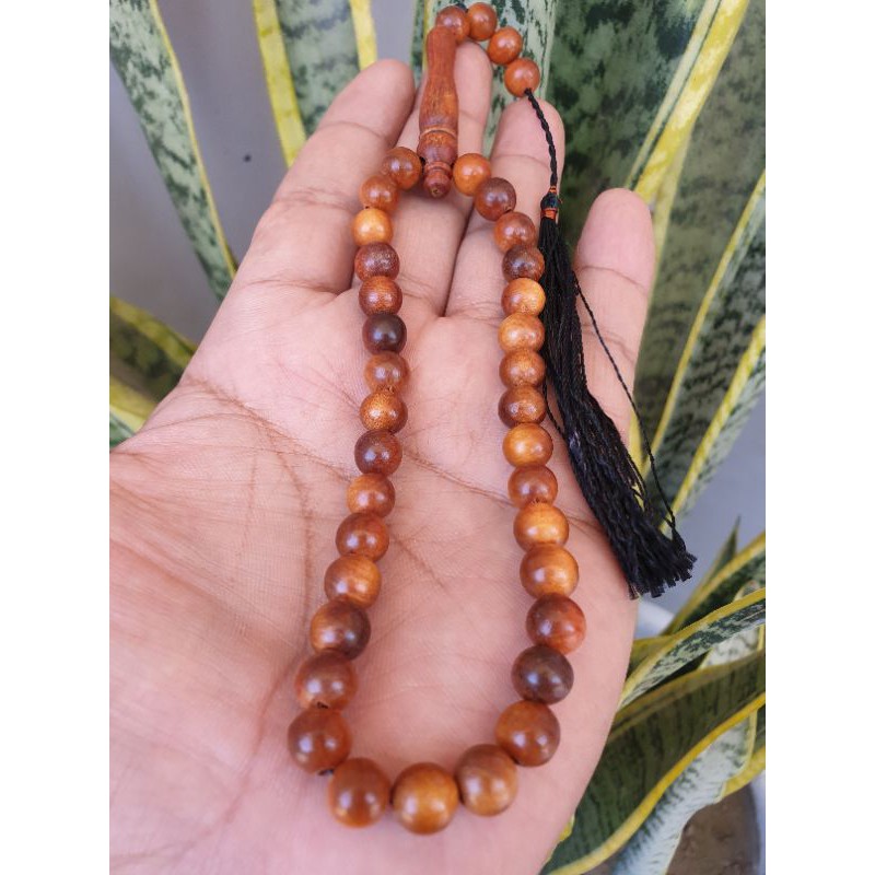 Jual TASBIH 33 AGATIS / TASBIH KAYU RAJA / TASBIH MUSLIM KAYU AGATIS ...