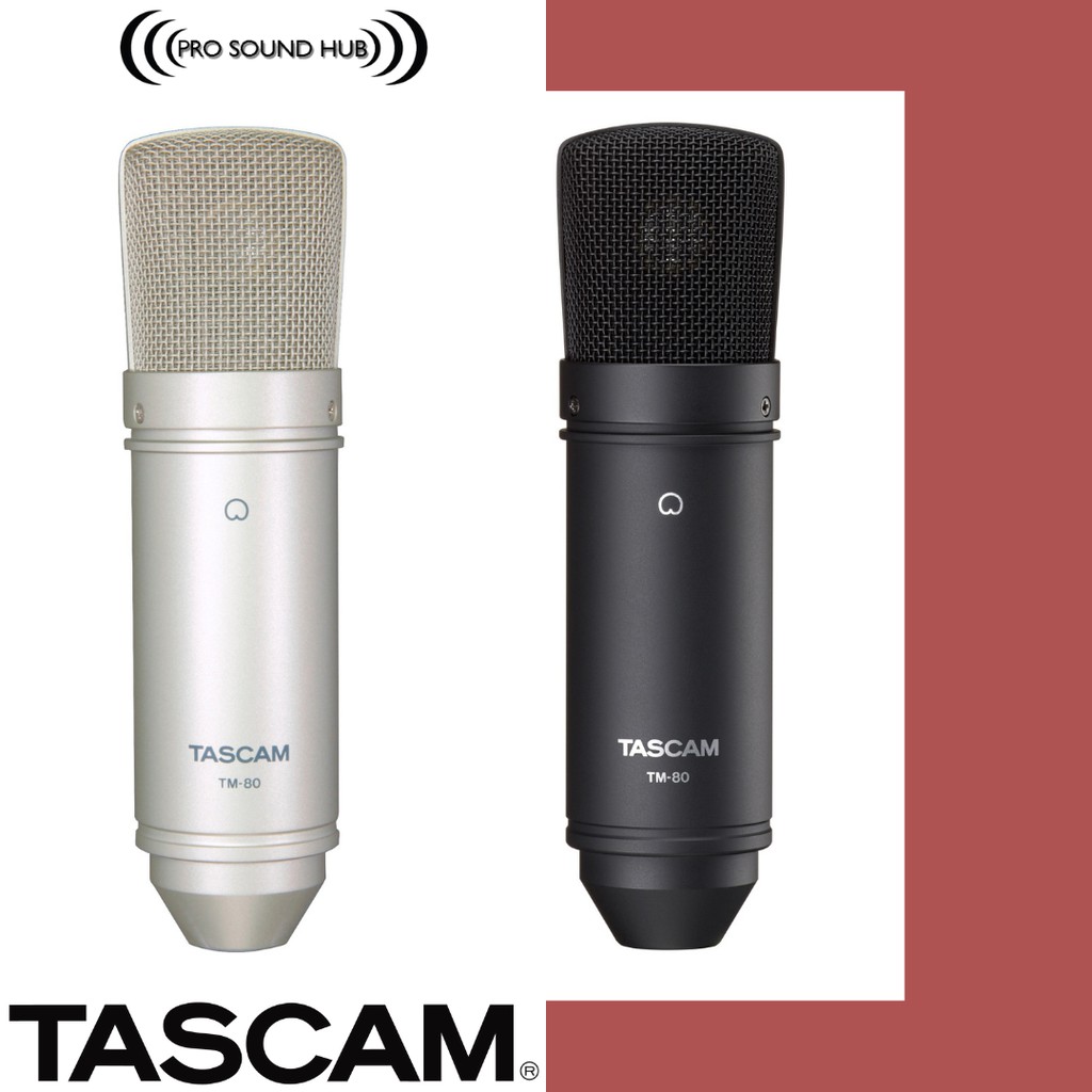 Jual Tascam TM-80 TM80 TM 80 Mic Condenser Microphone Vokal Phantom ...