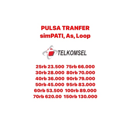 Jual PULSA TELKOMSEL 50RB TANPA MASA AKTIF | Shopee Indonesia