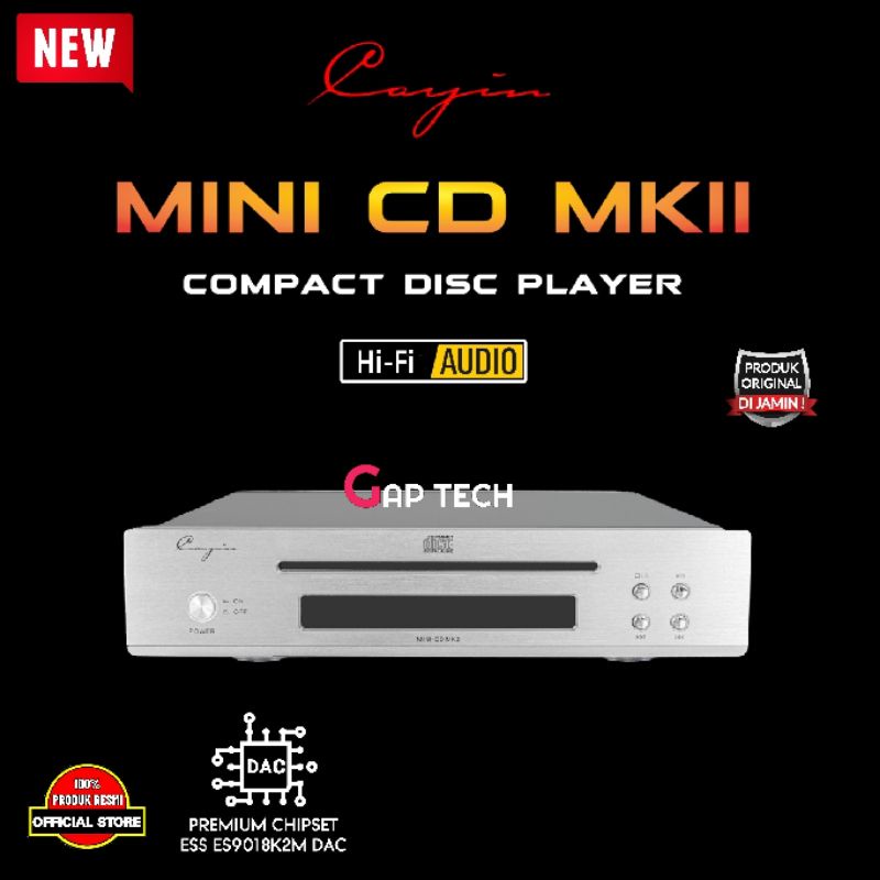 Jual Cayin Mini CD MKII / MK II / MK2 Hi-Fi Mini Compact Disc Player ...