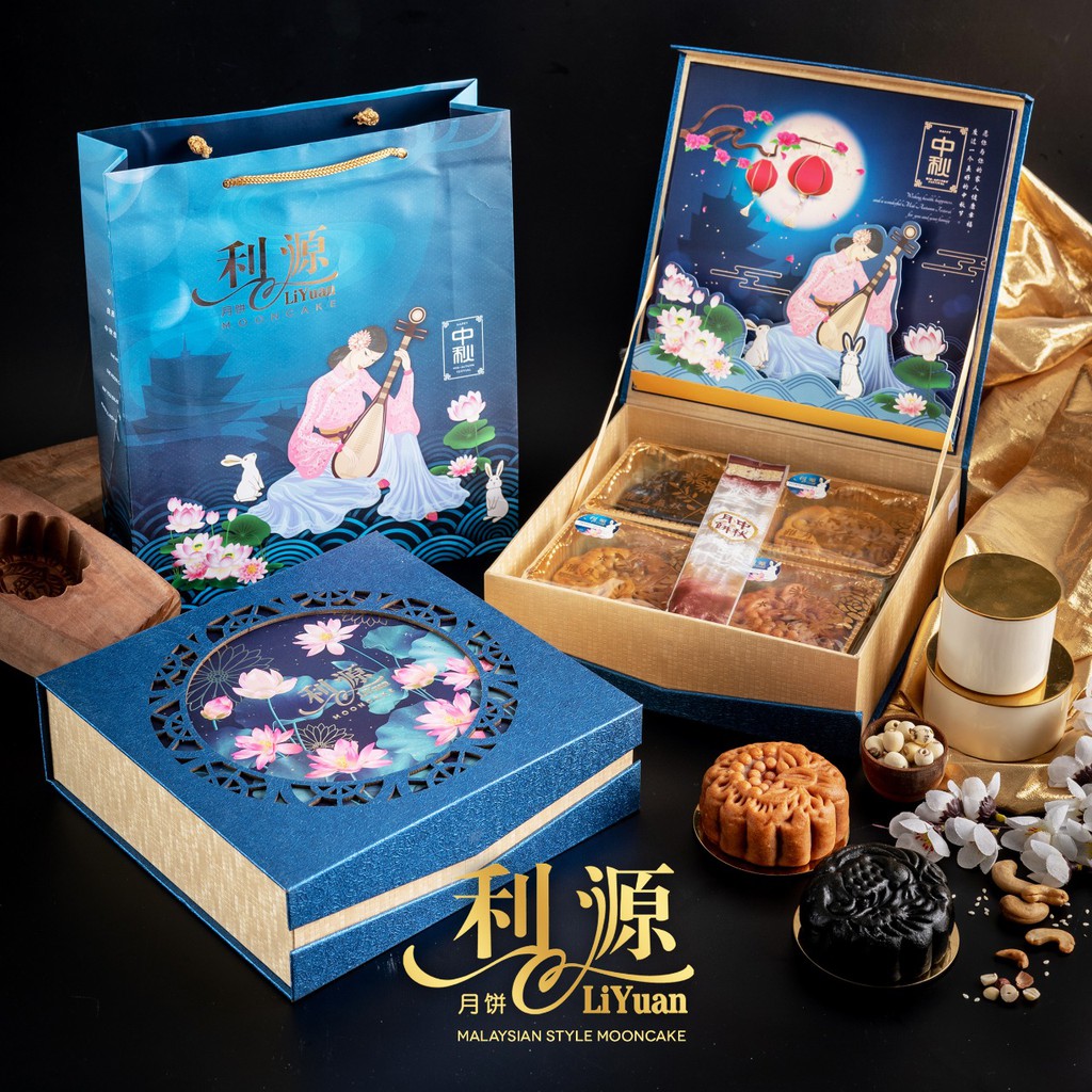 Jual Mooncake Kue Bulan Premium Li Yuan - LienYung Gojin Tausa Hitam ...