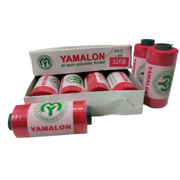 Jual Benang Jahit Yamalon Warna Merah Terlengkap Semua Varian / Benang ...
