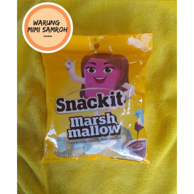 Jual SNACKIT MARSHMALLOW WITH CHOCO DIP 30g | Shopee Indonesia