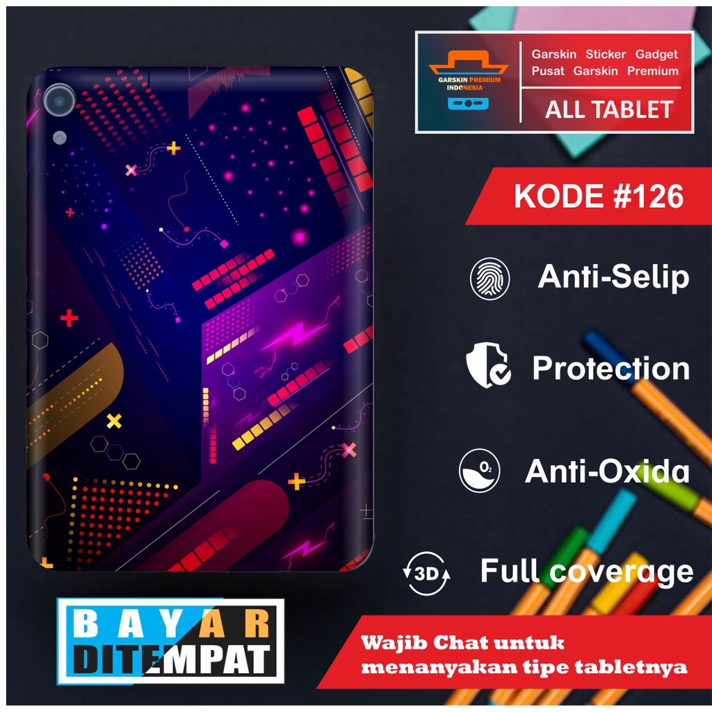Jual Garskin Stiker All Tab / Tablet Samsung ,iPad, Advan Dll (WAJIB ...