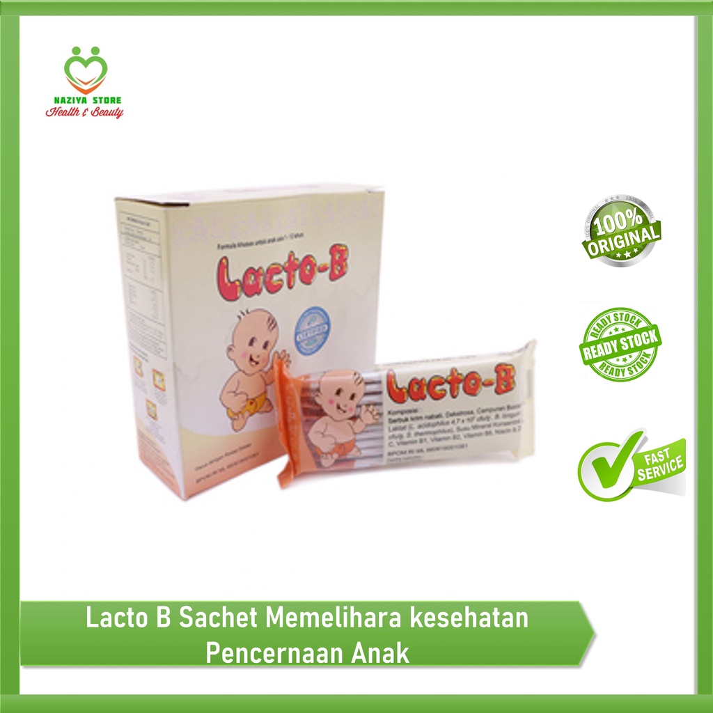 Jual LACTO B Lactobe Obat Diare untuk Bayi dan Anak (1 sachet 1gr ...