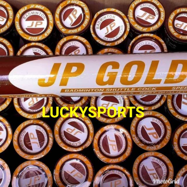 Jual Shuttlecock Badminton JP Gold Original New Sale - Cock JP GOLD ...