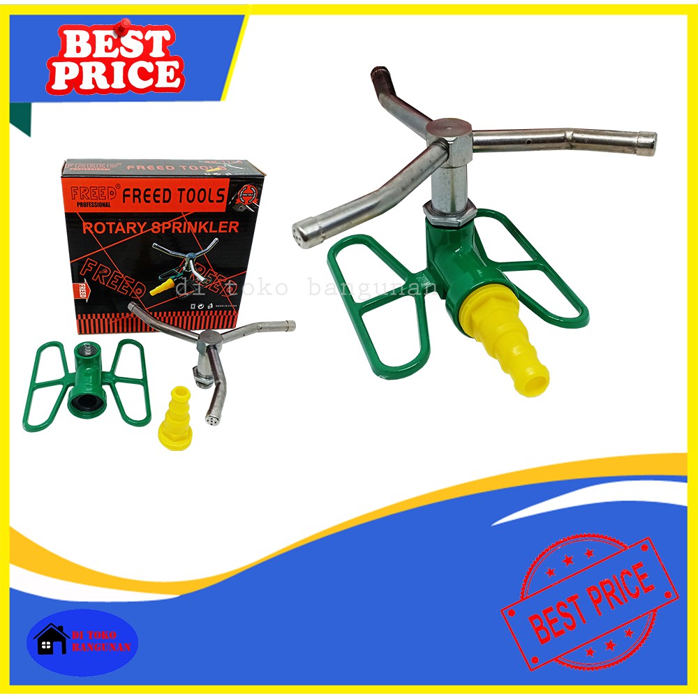 Jual Rotary Sprinkler FREED SK 117s Shower Taman Body Besi | Shopee ...