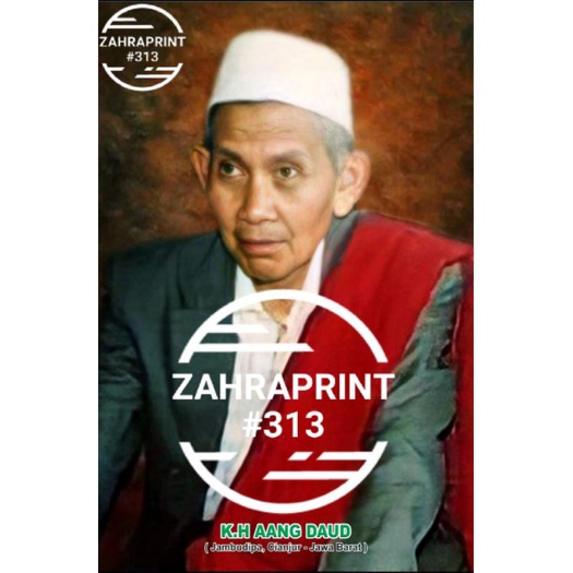 Jual Poster Ajengan Photo Foto KH Aang Daud Cianjur | KH. Ahamd Faqih ...