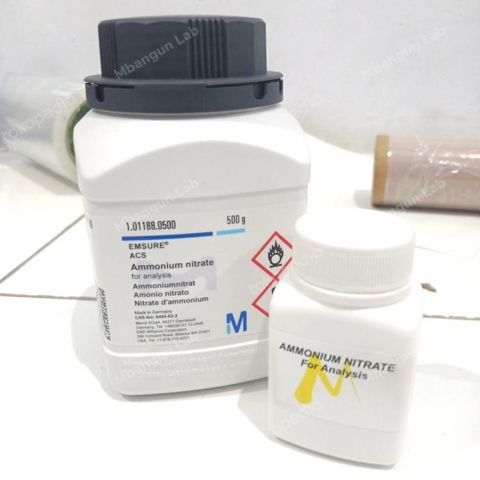 Jual Ammonium Nitrate Merck / Ammonium Nitrat Repack 100G | Shopee ...