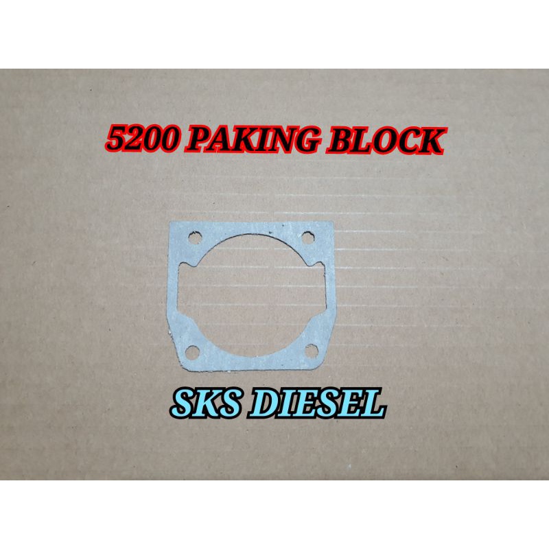 Jual Paking Block Blok Chainsaw Senso Sinso Mini 5200 5500 5800 ...