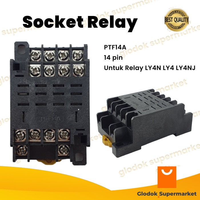 Jual Socket Relay LY4 14 Pin Soket Riley LY4N 14p PTF14A | Shopee Indonesia Jual Socket Relay LY4 14 Pin Soket Riley LY4N 14p PTF14A | Shopee Indonesia