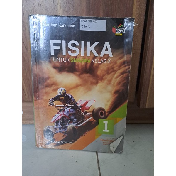 Jual Fisika untuk SMA/MA Kelas X (BEKAS) | Shopee Indonesia