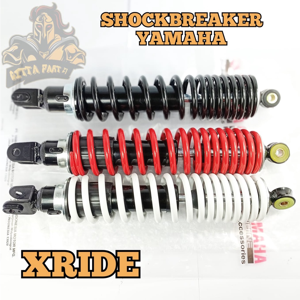 Jual SHOCKBREAKER BELAKANG YAMAHA XRIDE KUALITAS ASLI ORIGINAL YAMAHA ...