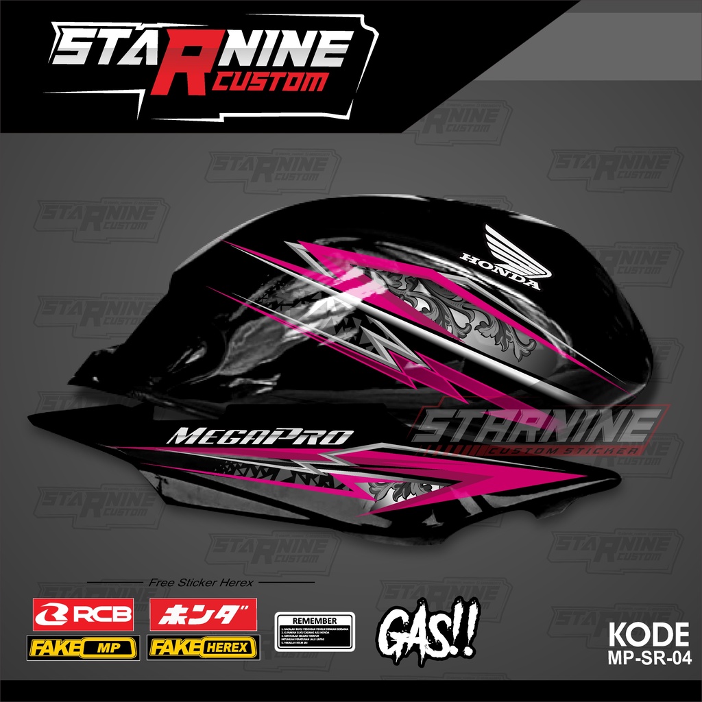 Jual striping megapro primus striping mp stiker mp primus free sticker ...