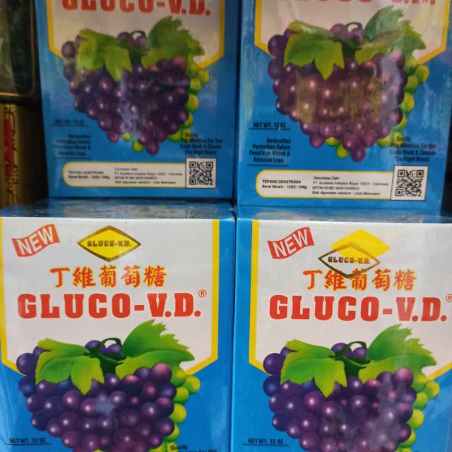 Jual Gluco-V.D Gluco VD Glucose D Glucolin Pengganti Gula Anggur Untuk ...