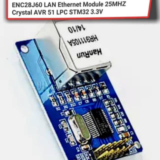 Jual ENC28J60 Ethernet Arduino uno HR911105A | Shopee Indonesia