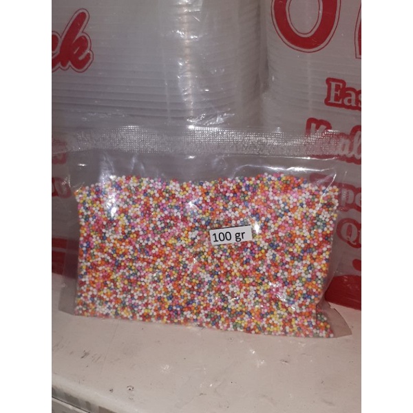 Jual sprinkle warna warni 100gr | Shopee Indonesia