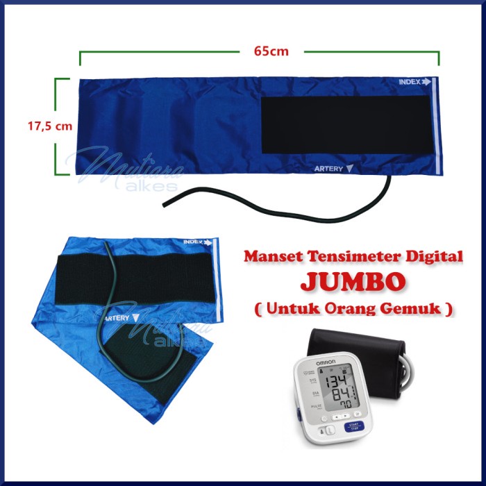 Jual Manset Tensimeter Digital JUMBO /Perekat Tensi Digital Ukuran 22 ...