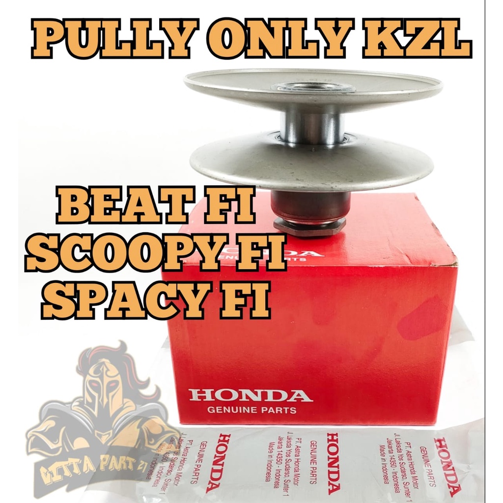 Jual PULLY ONLY SET ASLI HONDA AHM KZL KUALITAS ORIGINAL BEAT FI STATER ...