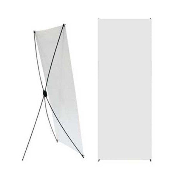 Jual KERANGKA TIANG XBANNER STAND BANNER BESI WARNA HITAM | Shopee ...