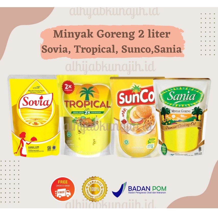Jual MINYAK GORENG 2 LITER POUCH / BOTOL | Shopee Indonesia