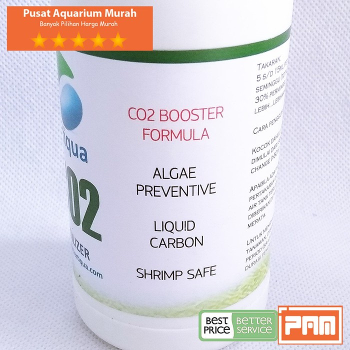 Jual co2 booster karbon cair co2 fertiqua 300ml eco co2 aquascape | Shopee Indonesia