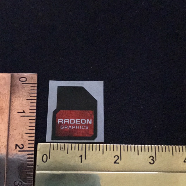 Jual Sticker Stiker Radeon Graphics ori tipe F | Shopee Indonesia