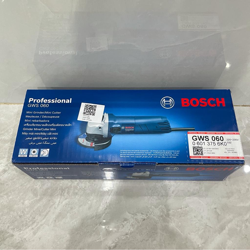 Jual Mesin Gerinda BOSCH GWS 060 - 4" Grenda Tangan / Mesin Gurinda ...