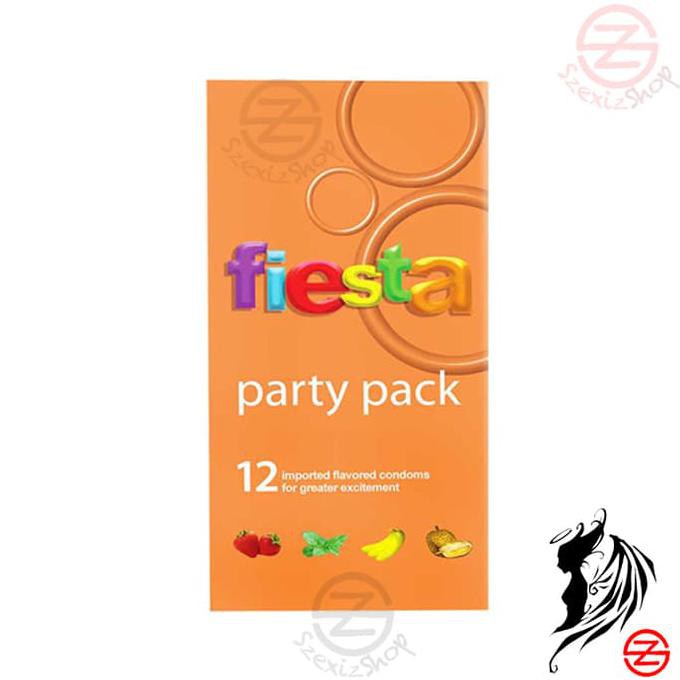 Jual Ko7455-Sale- Fiesta Kondom Party Pack (12Pcs) | Shopee Indonesia