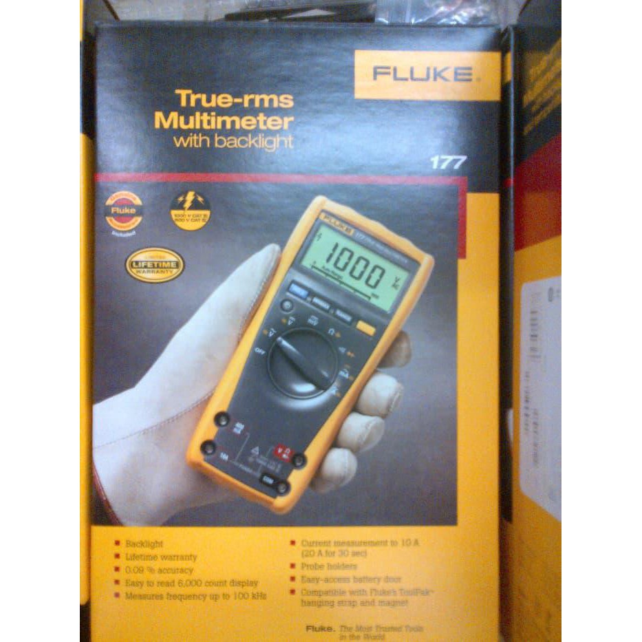 Jual multitester digital digital multimeter FLUKE 177 ORIGINAL | Shopee ...