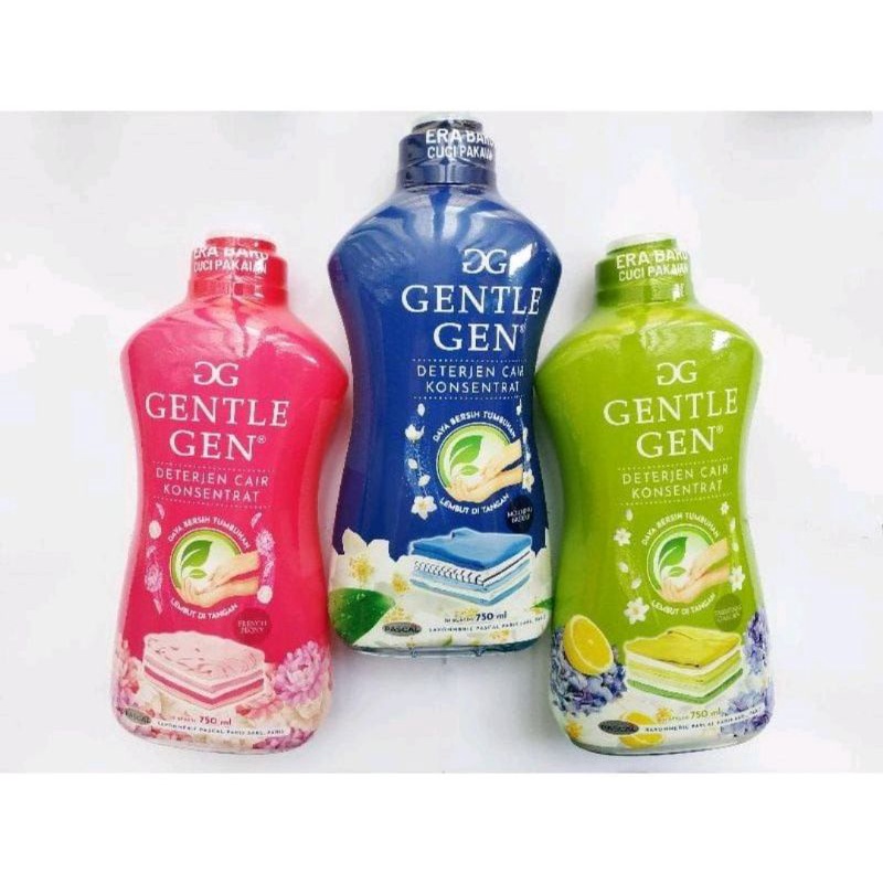 Jual GENTLE GEN CAIR TUMBUHAN 700 ML (4 WARNA) | Shopee Indonesia