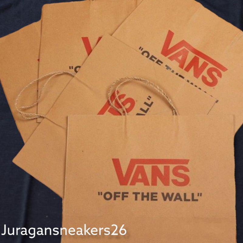 Jual Paper Bag Vans Off The Wall | Shopee Indonesia