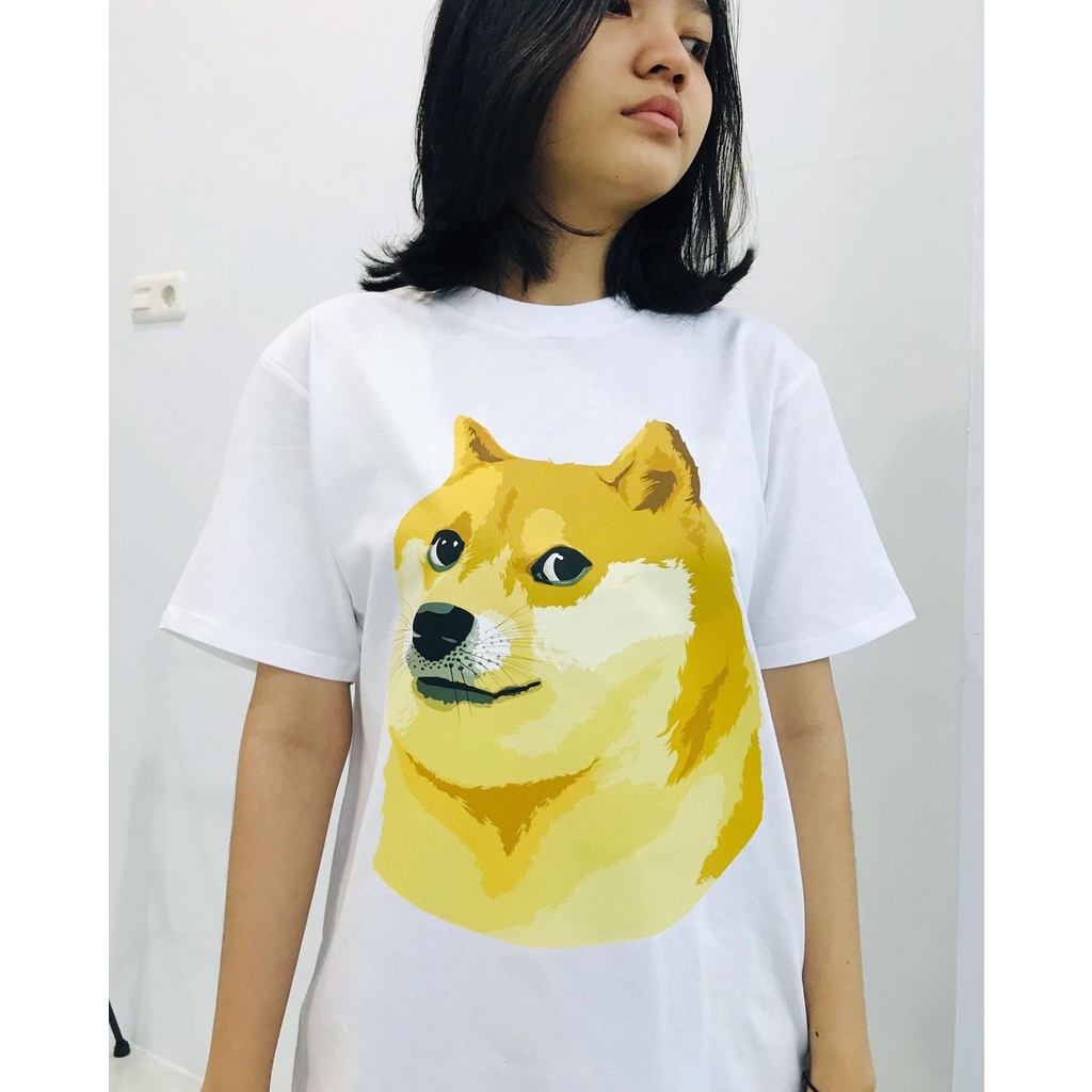 Jual Tshirt Meme Doge Premium Unisex Kaos Wibu Otaku Kawaii Dog ...