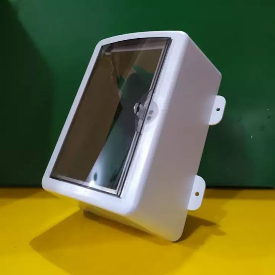 Jual Masko Box KWH Token Putih PREMIUM Tebal / Tutup Meteran Listrik ...
