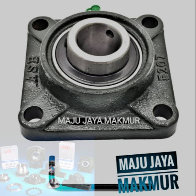 Jual Bearing UCF 206 as 30 mm merk ASB | Shopee Indonesia