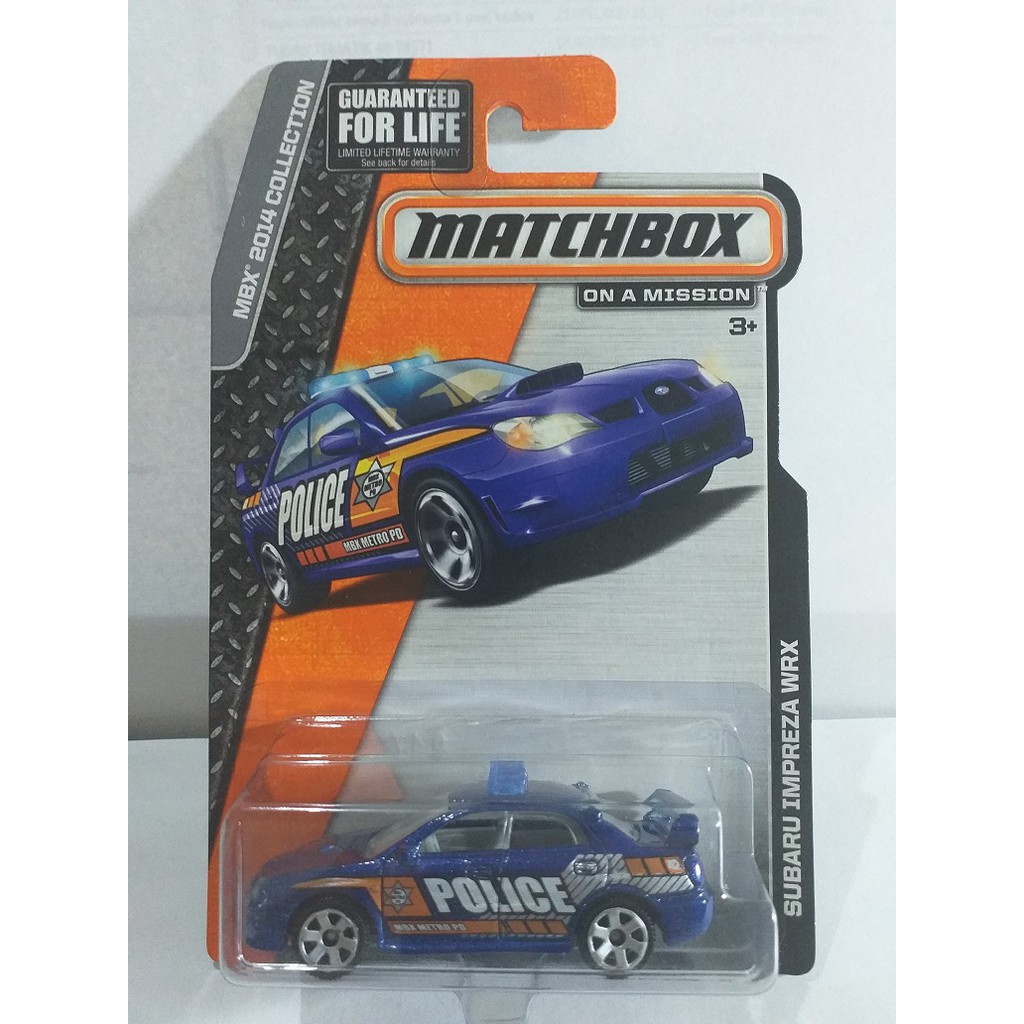 Jual MATCHBOX SUBARU IMPREZA WRX POLICE BIRU | Shopee Indonesia