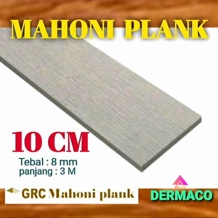 Jual GRC MAHONI PLANK / MOTIF KAYU DATAR / LISPLANG 10 CM / PAPAN ...