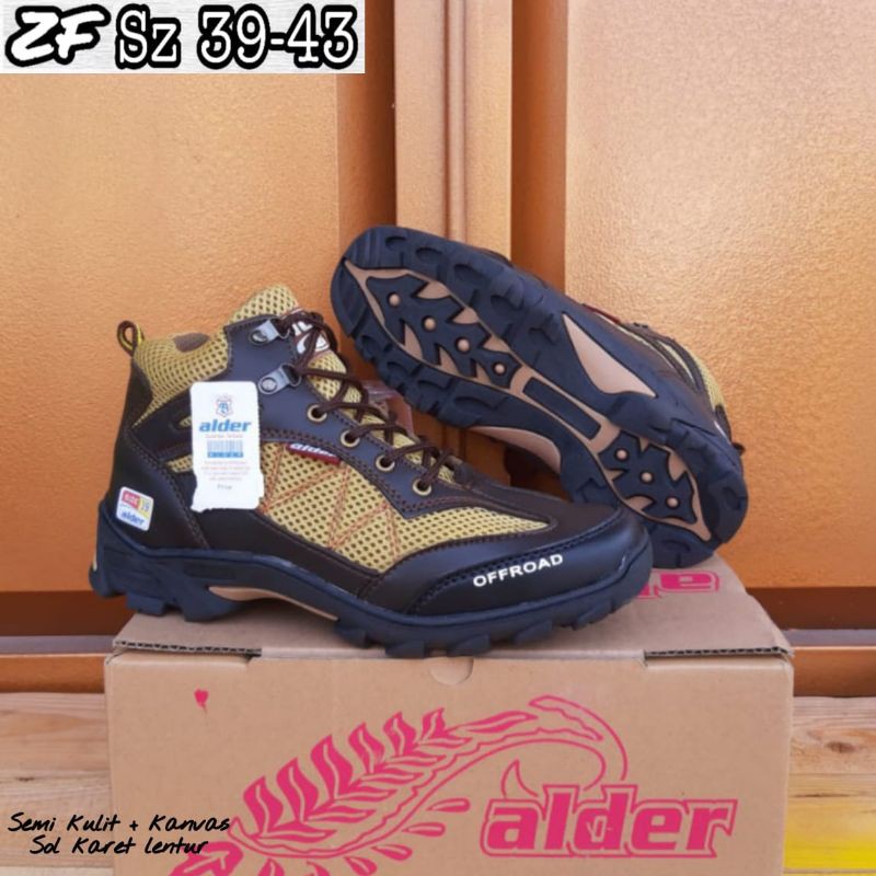 Jual Sepatu Touring/Gunung Pria by Zf (jahitan Rapi) | Shopee Indonesia