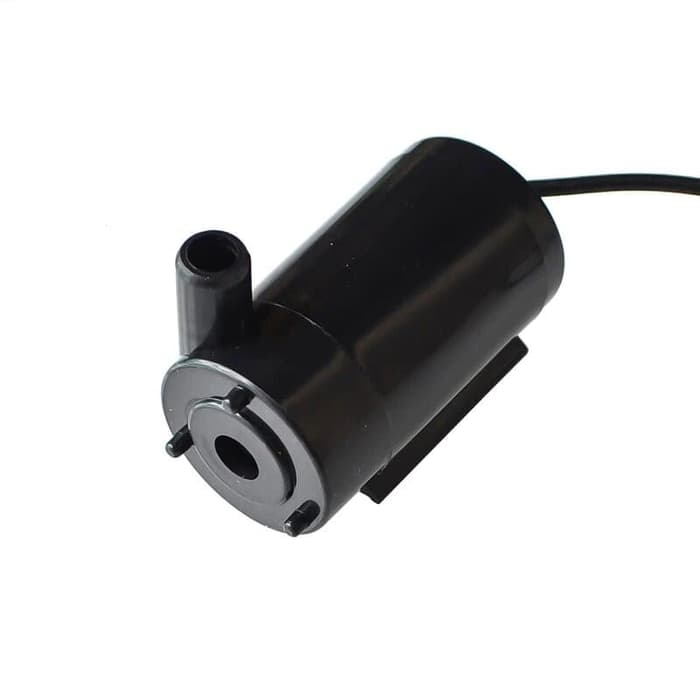 Jual Pompa air celup Micro DC 3-6V HITAM Submersible Pump Mini Arduino ...
