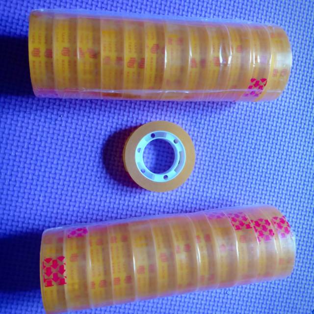 Jual (160gr) 1 roll isolasi bening nachi tebal 25 yard isi 12 pcs ...