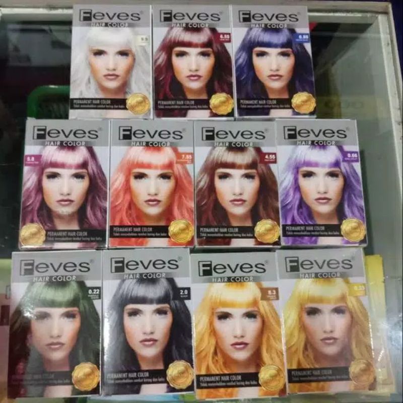 Jual Feves Hair Color 40ml | Shopee Indonesia