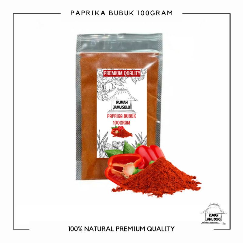 Jual Paprika bubuk 100gram paprika powder premium Quality | Shopee ...