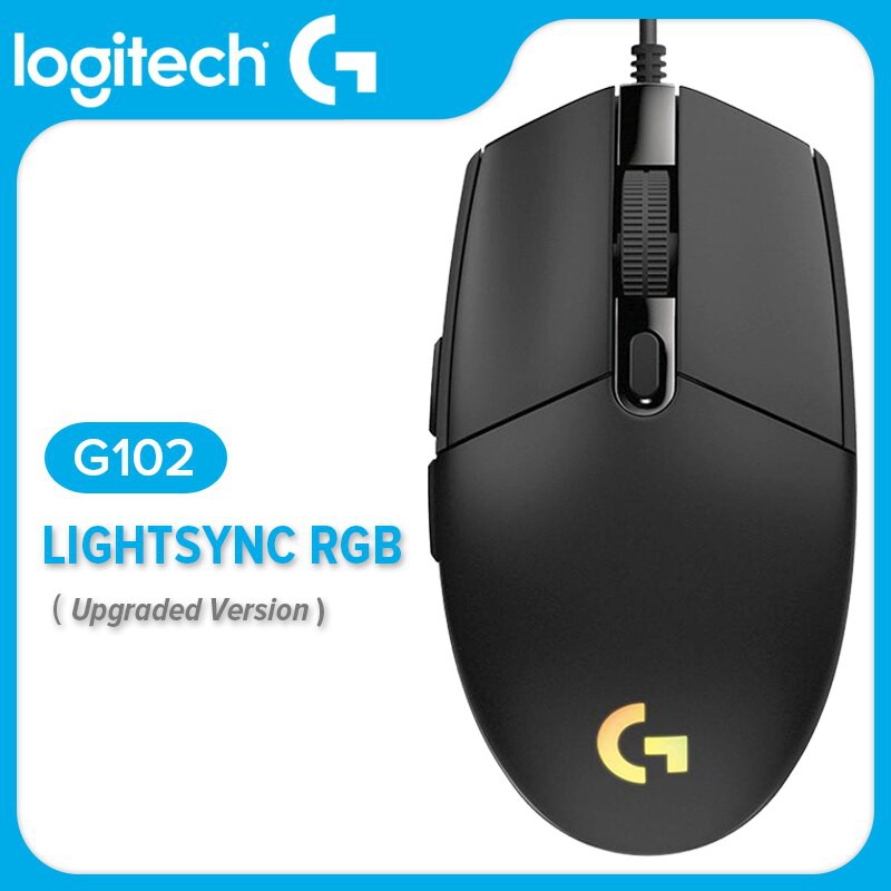 Jual LOGITECH GAMING MOUSE G102 LIGHTSYNC MODEL BARU | Shopee Indonesia