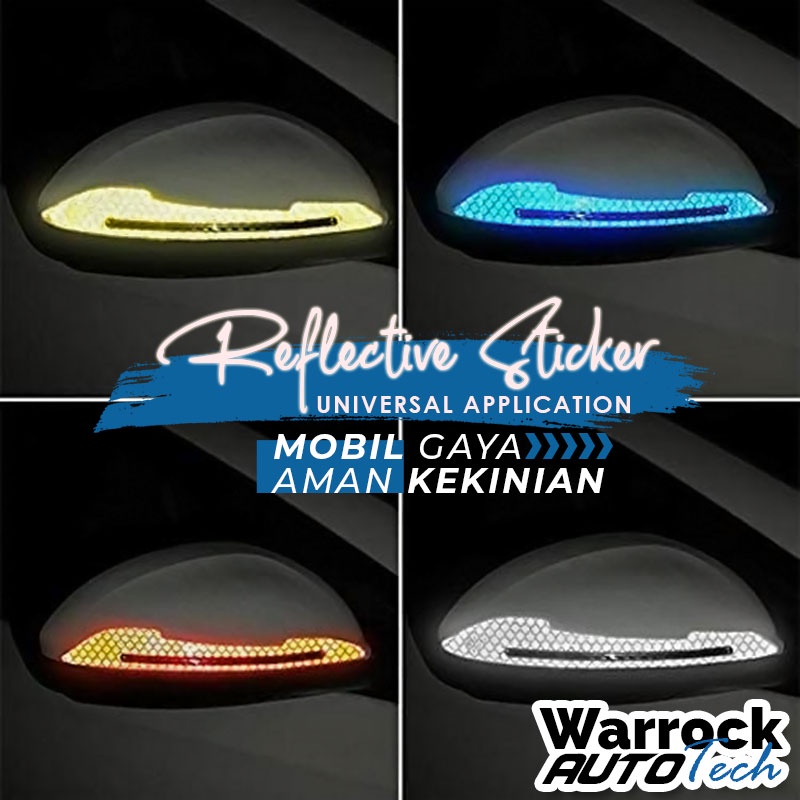 Jual [SAFE DRIVING] Super Reflective Sticker Mobil Safety Warning Sign ...