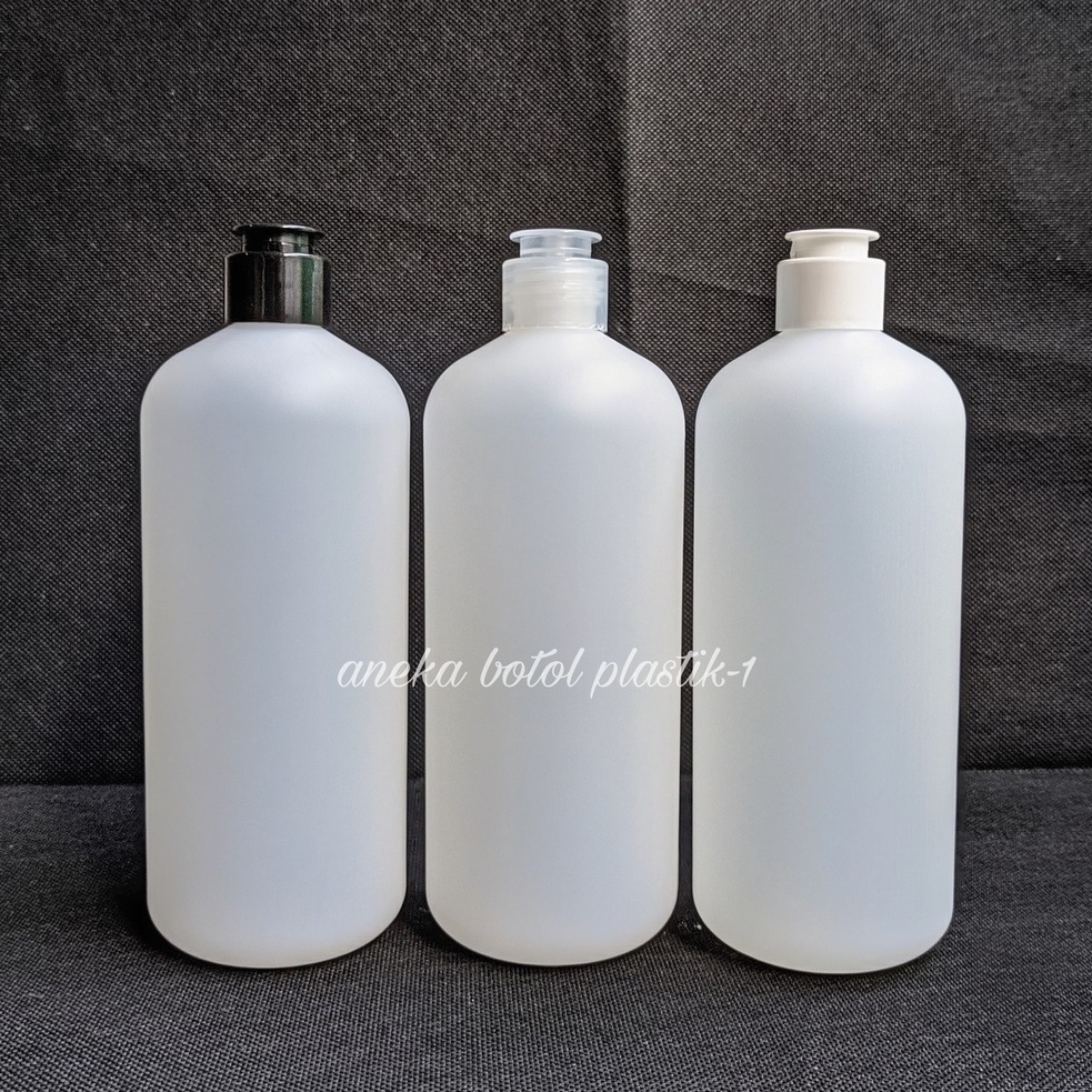 Jual Botol Fliptop 500ml Hdpe Natural / Botol Hdpe 500ml Tutup Fliptop Jamur | Shopee Indonesia