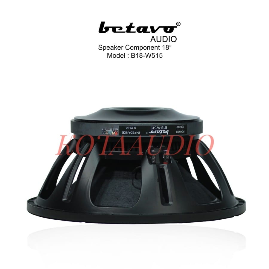 Jual SPEAKER KOMPONEN BETAVO B18-W515 / BETAVO B18W515 ORIGINAL | Shopee Indonesia