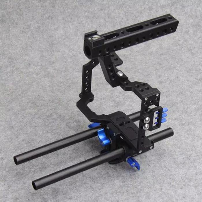 Jual Rig Cage Rail Rod Top Handle Stabilizer Kamera Sony A7 A7Ii A7Iii ...